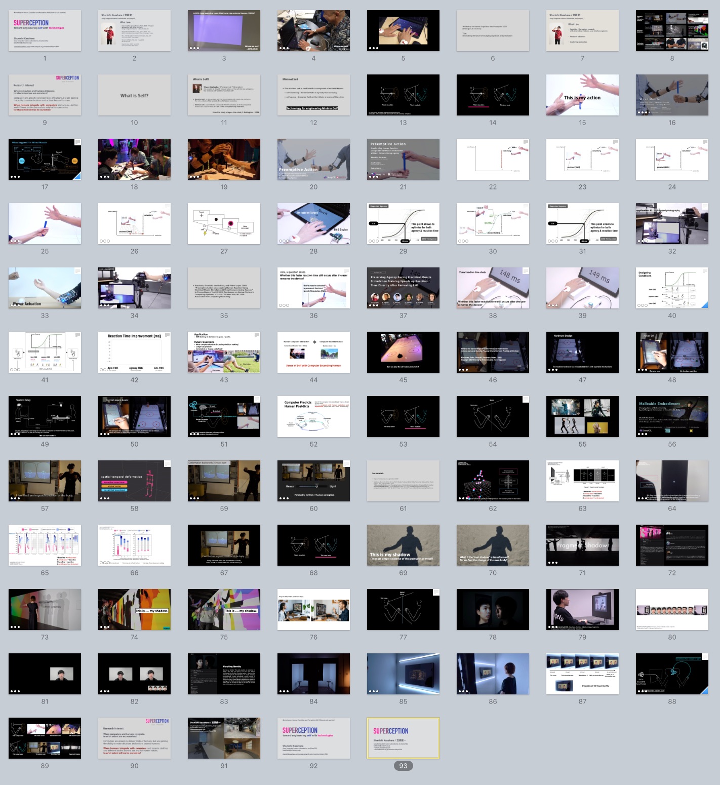 Talk at Workshop on Human Cognition and Perception 2021 – Cybernetic ...